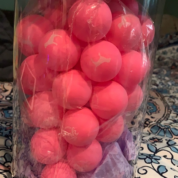 PINK Victoria's Secret | Party Supplies | Rare Pink Pong Balls With Two ...